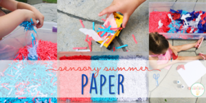 10 Ways to Play with Paper {Sensory Summer} - Mrs. Plemons' Kindergarten