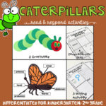 Caterpillar: Reading Comprehension, Writing and Craftivities - Mrs ...