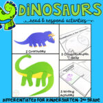 Dinosaurs: Reading Comprehension, Writing and Craftivities - Mrs ...