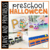 Preschool: Halloween {Plans and Printables} - Mrs. Plemons' Kindergarten