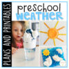 Preschool: Weather {Plans and Printables} - Mrs. Plemons' Kindergarten