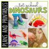 Tot School: Dinosaurs {Plans and Printables} - Mrs. Plemons' Kindergarten