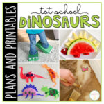 Tot School: Dinosaurs {Plans and Printables} - Mrs. Plemons' Kindergarten