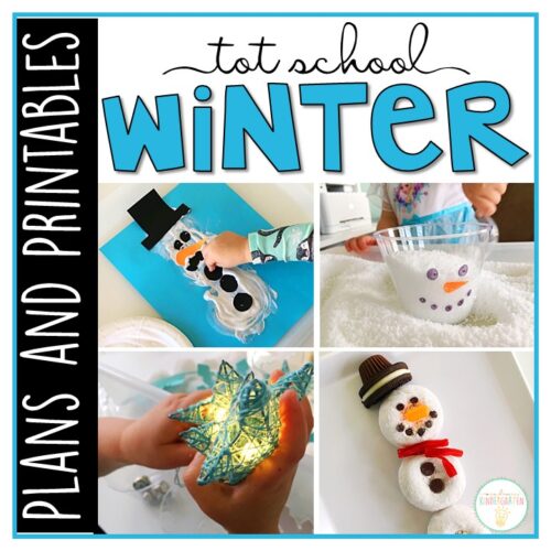 Tot School: Winter - Mrs. Plemons' Kindergarten