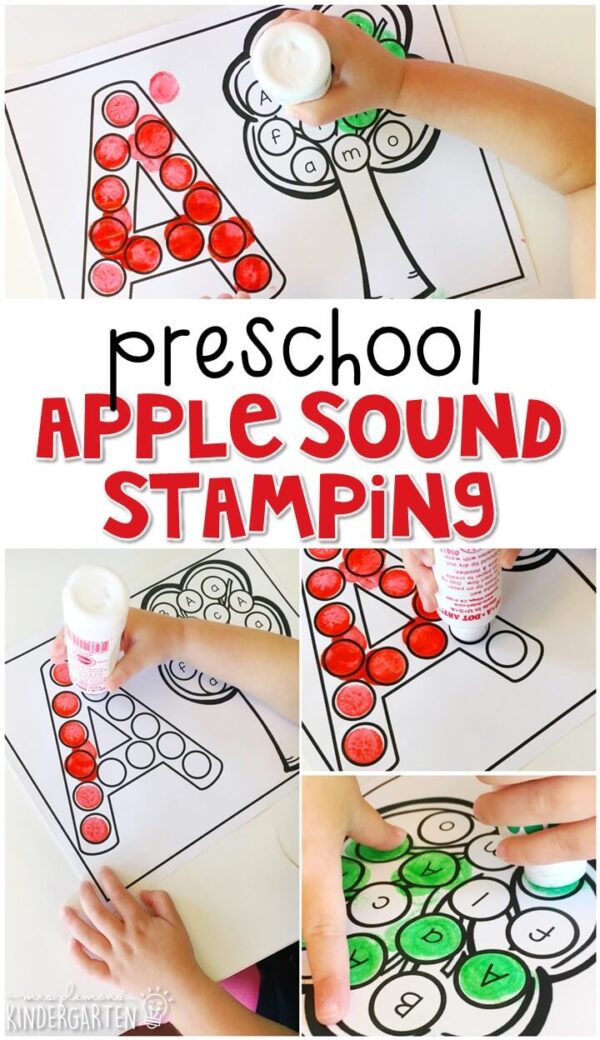 20+ Apple Activities for Preschool to Plan your Week Now - Mrs. Plemons ...
