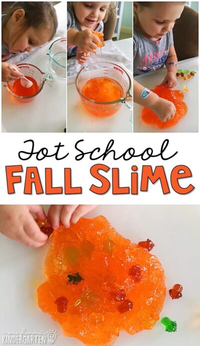 Tot School: Fall - Mrs. Plemons' Kindergarten