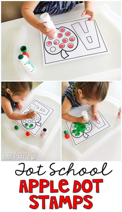 Tot School: Apples - Mrs. Plemons' Kindergarten