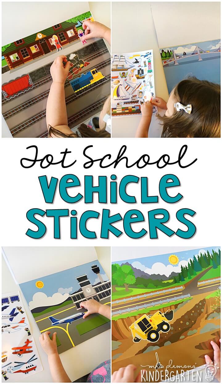 Tot School: Transportation - Mrs. Plemons' Kindergarten