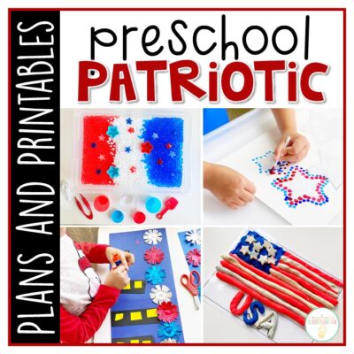 Preschool: Patriotic {Plans and Printables} - Mrs. Plemons' Kindergarten