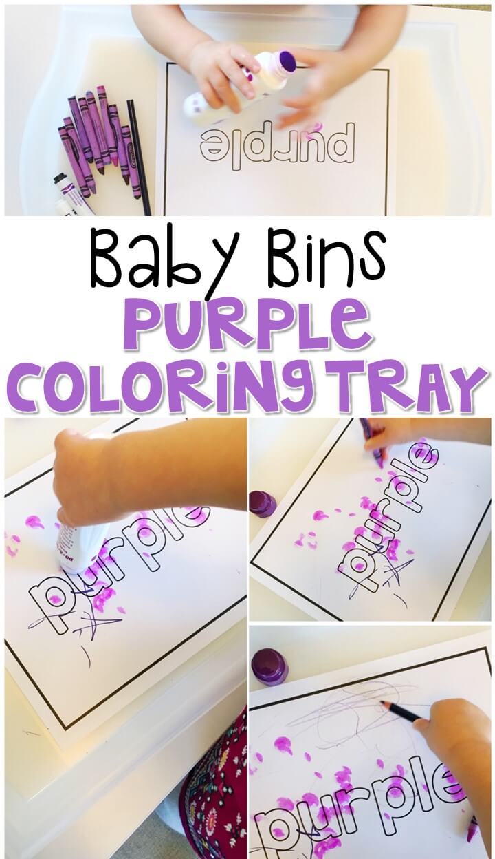 Baby Bins: Purple Theme - Mrs. Plemons' Kindergarten