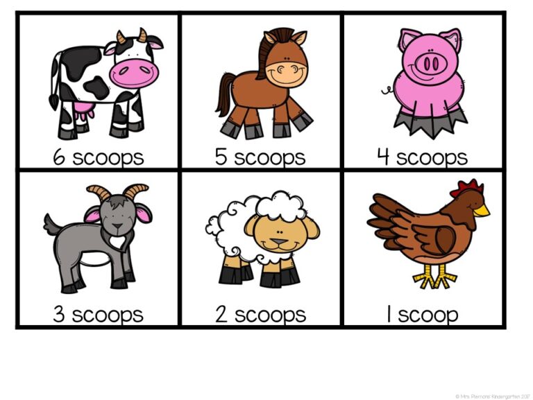 Tot School: Farm {Plans and Printables} - Mrs. Plemons' Kindergarten